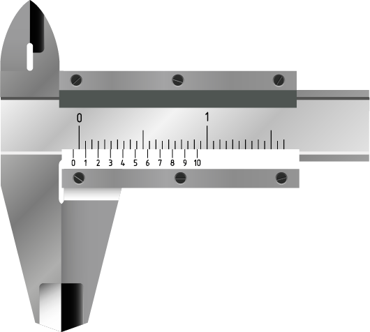 Usage of Vernier caliper — lesson. Science State Board, Class 9.