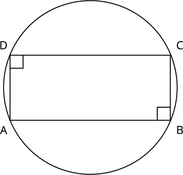 Theorem on interior angles of a cyclic quadrilaterals — lesson ...