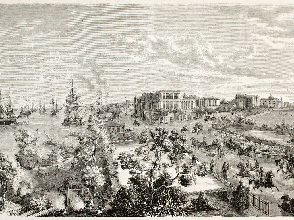 The Urban Structures of the British — lesson. Social Science, Class 8.