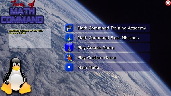 Tux Math Title Screen II — lesson. Science State Board, Class 7.