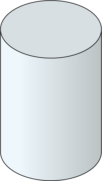 Volume of solid cylinder — task. Science State Board, Class 7.