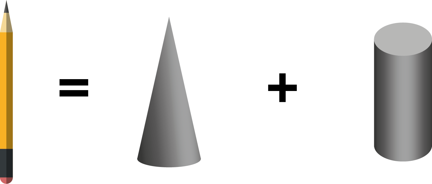 Combination of solids — lesson. Mathematics State Board, Class 10.