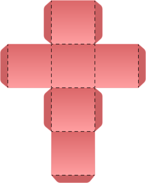 Nets for making a 3D shapes — lesson. Mathematics State Board, Class 8.
