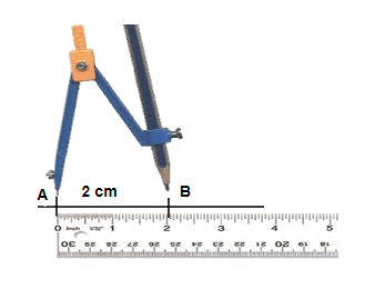 Line segment using ruler and compass — lesson. Mathematics State Board ...