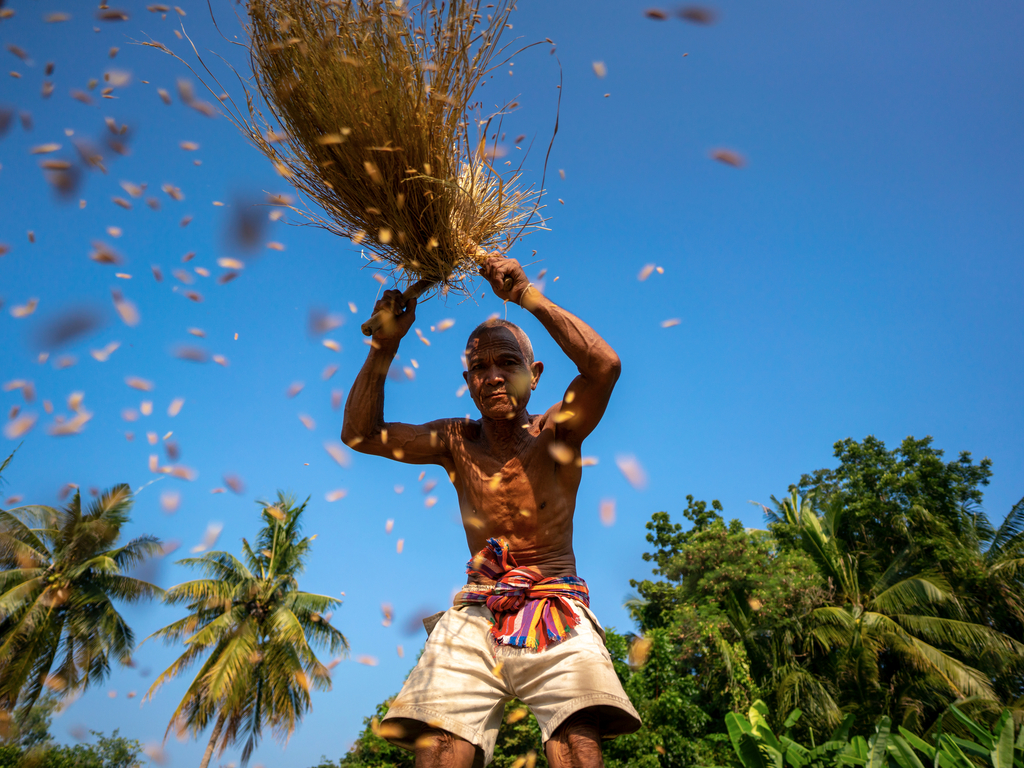 Separation method-II — lesson. Science State Board, Class 6.