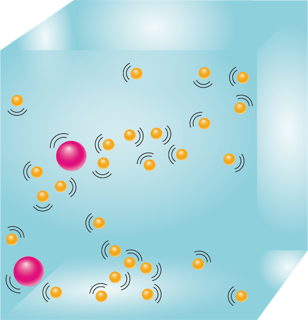 Characteristics of particles of matter — lesson. Science CBSE, Class 9.
