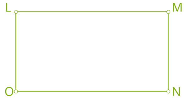 Parallel lines - rectangle — task. Mathematics CBSE, Class 7.