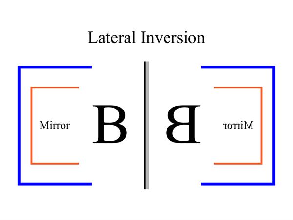 Lateral inversion — lesson. Science CBSE, Class 7.