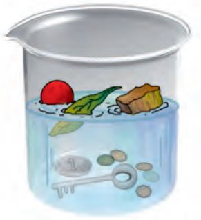 Objects may float or sink in water — lesson. Science CBSE, Class 6.