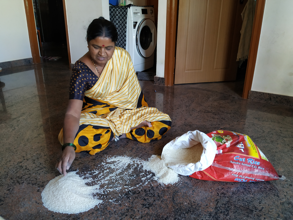 Separation method-II — lesson. Science State Board, Class 6.