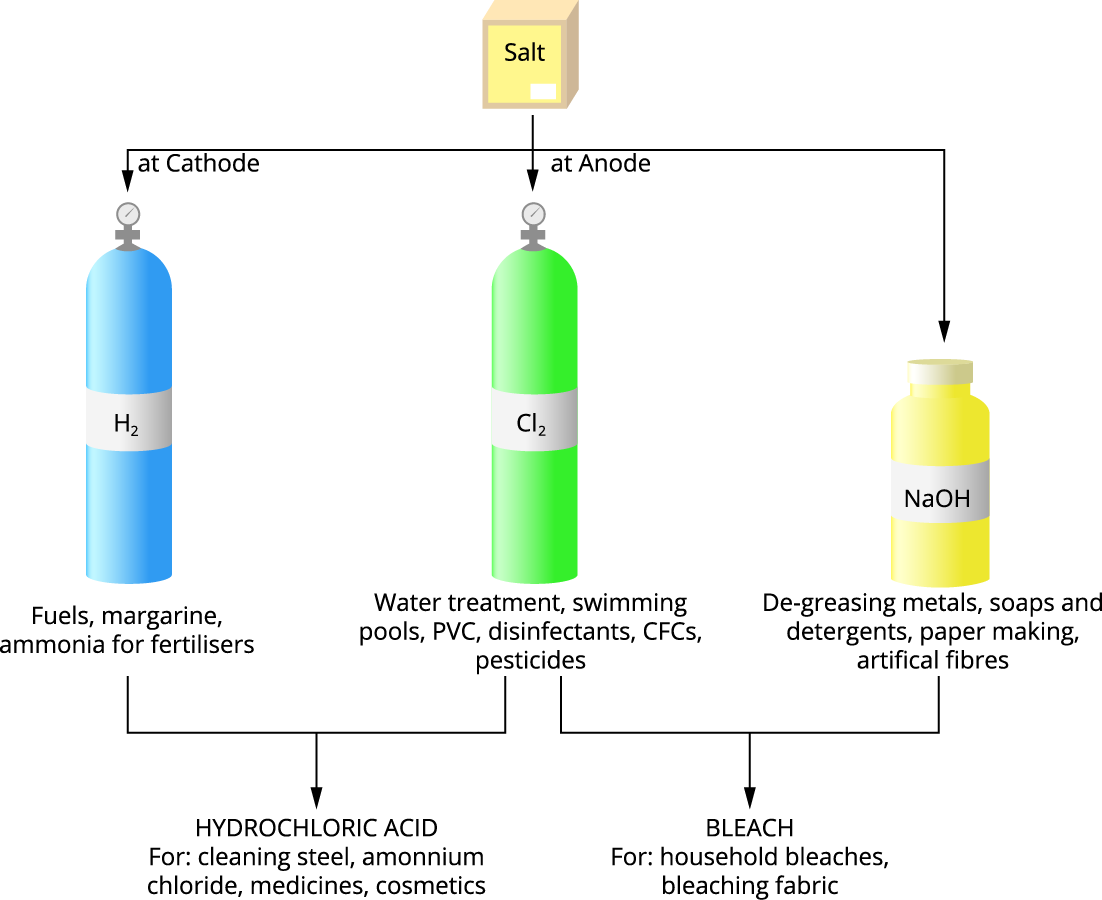pH of salts and the chemicals from common salt — lesson. Science CBSE ...