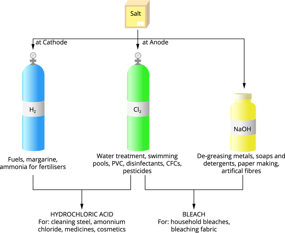 pH of salts and the chemicals from common salt — lesson. Science CBSE ...