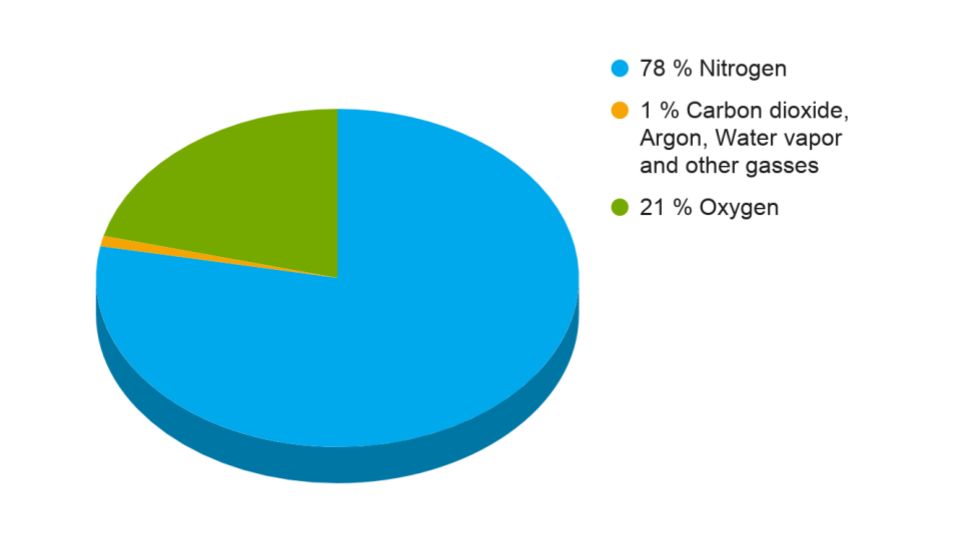 Composition of air — lesson. Science CBSE, Class 6.