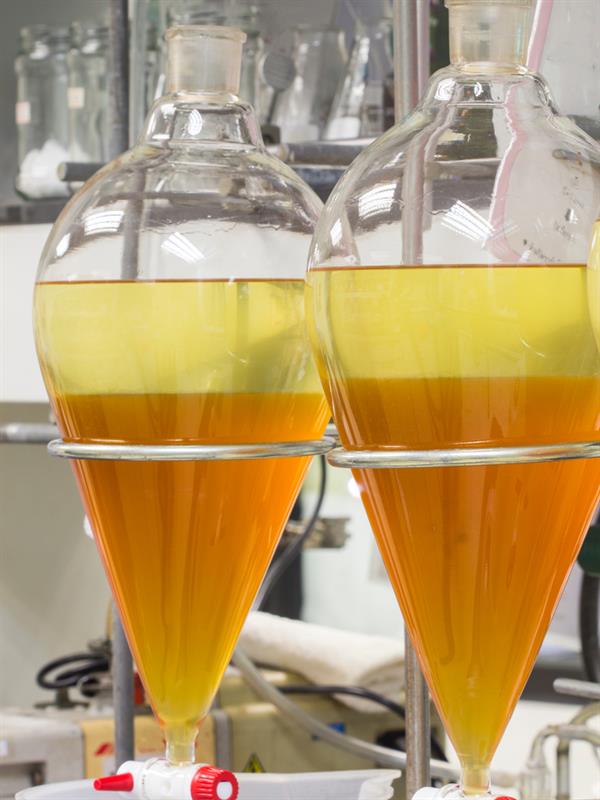 Separation of immiscible liquids — lesson. Science CBSE, Class 9.