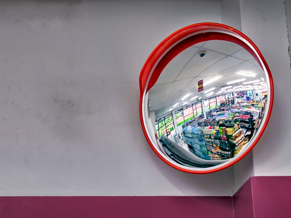 Convex mirror — lesson. Science CBSE, Class 7.