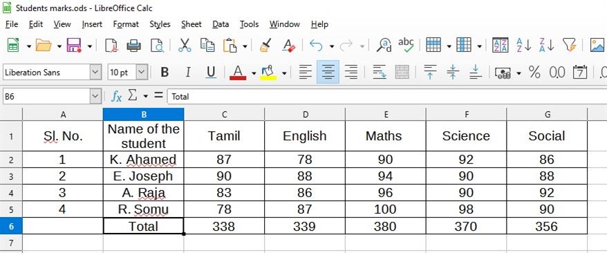 Merge Cells — lesson. Science State Board, Class 8.