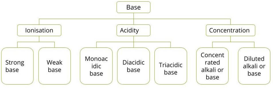 Bases — lesson. Science State Board, Class 8.