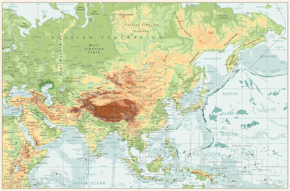 Boundaries, Political & Physiological divisions — lesson. Social ...