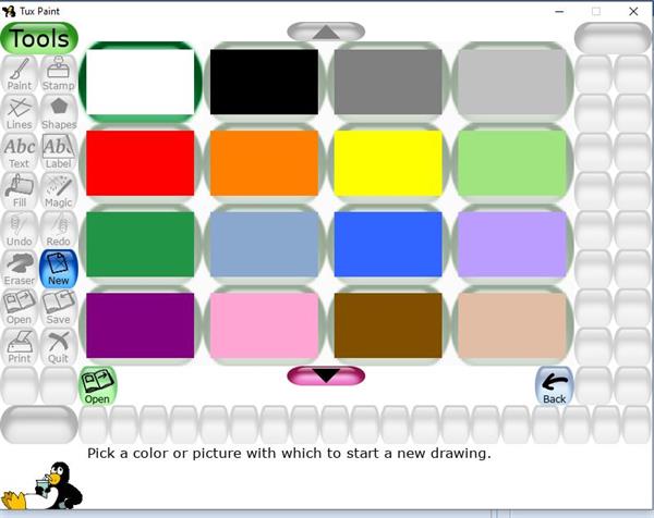 Controls in Tux Paint — lesson. Science State Board, Class 7.