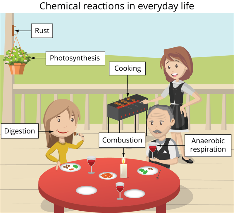 Introduction to chemical reactions — lesson. Science State Board, Class 10.